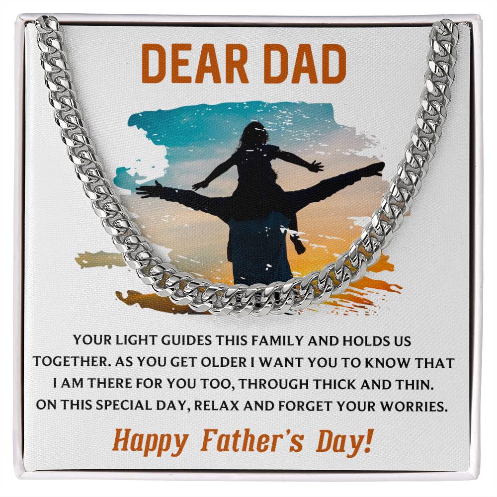 Father's Day Special Gift - Happy Father's Day - Cuban Link Chain ...